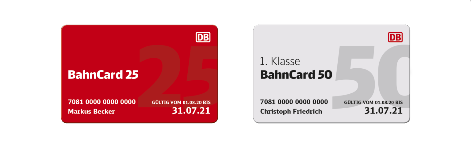 Deutsche Bahn: BahnCards erstrahlen nun in neuem Design - drivest.de